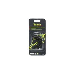 Vitavia - Glasfederklammern für Gewächshäuser schwarz 20 Stück