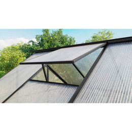 Dachfenster für Gewächshaus Triton ohne Verglasung schwarz aluminium - Vitavia