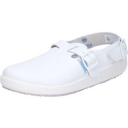 ABEBA - Schuhe weiß Pantolette Gr. 46 - Weiß
