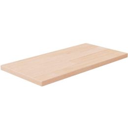 vidaXL - Plank 40x20x1,5 cm onbehandeld massief eikenhout