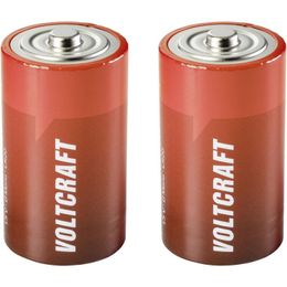 LR20 Mono (D)-Batterie Alkali-Mangan 18000 mAh 1.5 v 2 St. - Voltcraft