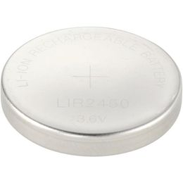 LIR2450 Knopfzellen-Akku lir 2450 Lithium 120 mAh 3.6 v 1 St. - Voltcraft