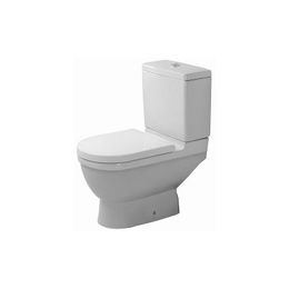 Duravit - Stand wc Kombi Starck 3 65,5cm, Abgang senkrecht, weiss, Farbe: Weiß - 0126010000