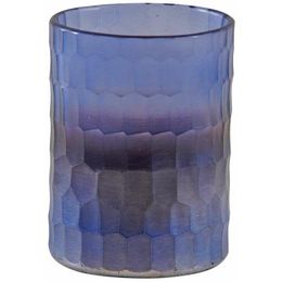 Aubry Gaspard - Windlicht aus Mosaikglas violett