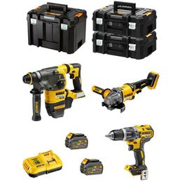 Kit FVK381T2-QW 54V/18V (DCH333 + DCD796 + DCG414 + 2 x 6,0 Ah + DCB118 + 2 x tstak ii + tstak vi) - Dewalt