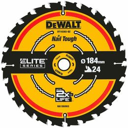 Dewalt Kreissägeblatt ELITE 184x16mm - Ausführung:24 WZ