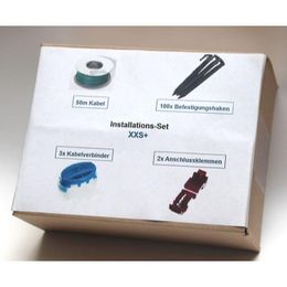 Genisys Installations-Set xxs+ kompatibel mit Wolf Garten ® Robo Kabel Haken Verbinder Installation Paket