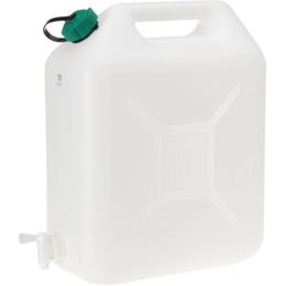 BURI Wasserkanister mit Auslaufhahn 20L Wasserbehälter Wassertank Trinkwasserbehälter