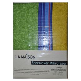 BURI Mikrofaser Bettwäsche La Maison 155x220 verschiedenen Designs