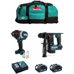 Kit MK215 (DTW1002 + DHR171 + 2 x 5,0 Ah + DC18RC + LXT600) - Makita