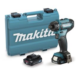 Makita DF033DSAE 12Vmax CXT 1/4 Akku-Bohrschrauber (2 Batterien und Ladegerät)