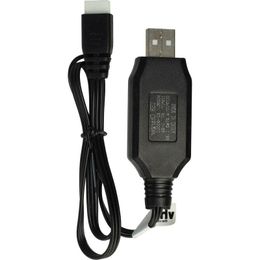 USB-Ladekabel für RC-Akkus mit jst XH-3P-Anschluss, RC-Modellbau Akkupacks - 60 cm 4,2 v - vhbw