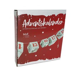 Spetebo Adventskette diy mit 24 Boxen + 4m Schnur - Adventskalender zum selber befüllen