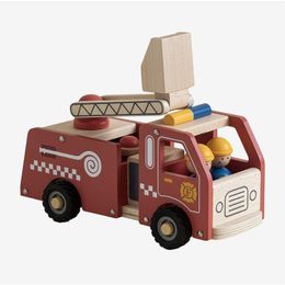 Sklum - Feuerwehrauto aus Holz Kenan Kids Granat - Granat