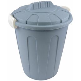 JELENIA PLAST Mülleimer 40L Abfalleimer Müllbehälter Abfallsammler Müllsammler Gartentonne TOP
