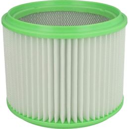 Faltenfilter kompatibel mit Gisowatt Brico 220 p / x, ass 20 35 Brico Phenix, ass 35 Staubsauger - Filter, Patronenfilter, weiß grün - vhbw