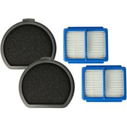 vhbw - Filter-Set kompatibel mit aeg QX9-1-ANIM Staubsauger - 4x Filter (Hauptfilter, Vorfilter)
