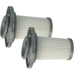 2x Trennfilter kompatibel mit Rowenta X-Force Flex 8.60 Allergy RH9680WO Staubsauger - Ersatz-Filter, Abwaschbar Grau Weiß - vhbw