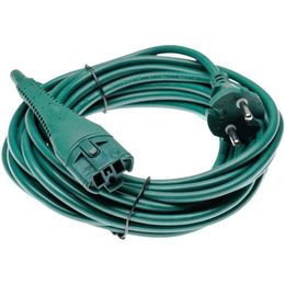 Stromkabel kompatibel mit Vorwerk Kobold 130, 130 sc, 131, 131 sc Staubsauger - 10m Kabel, Anschlusskabel - vhbw