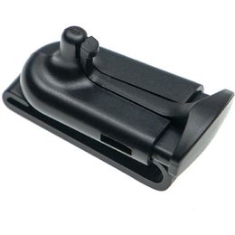 Gürtelclip kompatibel mit Motorola Talkabout T6250, T6300, T6310, T6222 Funkgerät - Kunststoff, Schwarz - vhbw