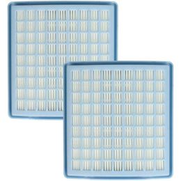 2x Staubsaugerfilter kompatibel mit Miele S141 Mondia hs, S141 Senator c, S142 Brillant hs, S143, S142 Staubsauger - hepa Filter Allergiefilter - vhbw