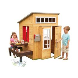 Suinga - Modernes Holzspielzeughaus im Freien