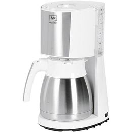 Melitta - Top Enoy Kaffeemaschine Weiß Fassungsvermögen Tassen=10 Isolierkanne