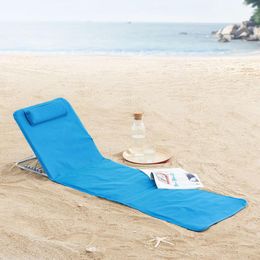 Strandmatte Cellorigo 2er Set Blau [en.casa]