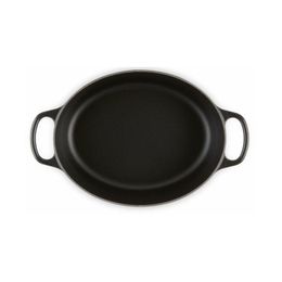 Bräter oval sig 29 cm schwarz - Le Creuset