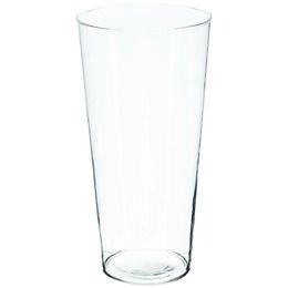 Konische Vase - Glas - H30 cm Atmosphera Transparent