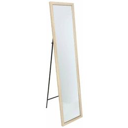 Effe Standspiegel mit Neigungswinkel, 35x155 cm, beige - Atmosphera