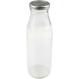 Dr. Oetker Dr.oetker - Milchflasche 750 ml, hochwertige Smoothie-Flasche mit Deckel, luftdichte Saftflasche, Flasche zum Selbstbefüllen, Vorratsglas mit