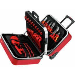 Werkzeugkoffer big Twin Move red Elektro mit Werkzeugen - Knipex