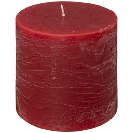 Rustikale Kerze - rot - 663g Atmosphera Rot