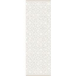 DOGE MILANO Dmora Küchenläufer, 100% Made in Italy, Schmutzabweisender Teppich mit Digitaldruck, Rutschfester und waschbarer Läufer, Geometrisches Muster