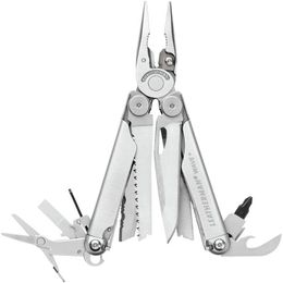 Multitool Wave plus silver, 18 Funktionen - Leatherman