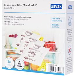 Xavax Ersatzfilter Durafresh für Kühlschrankfilter 3 Stück
