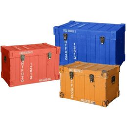 BURI - Kommode 3 tlg. Container Design Aufbewahrungskiste Aufbewahrungsbox Truhe Kiste