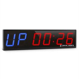 Capital Sports - Timeter 2.0 6 Sporttimer Tabata-Timer 6 Ziffern - Schwarz