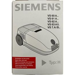 Siemens - vz 92 h 61, 7 Papieraustauschfilter mit Verschluss & 1 Mikro-Hygiene-Filter