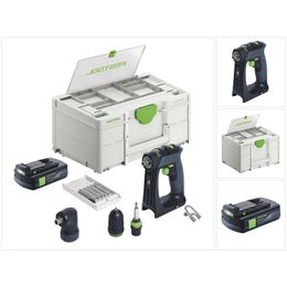 Cxs 18-Basic-Set Akku Bohrschrauber 18 v 40 Nm Brushless + 1x Akku 3,0 Ah + Systainer - ohne Ladegerät - FESTOOL