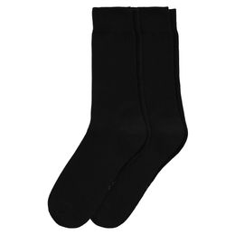 VanVaan 2 Paar Herren Socken mit Komfortbund