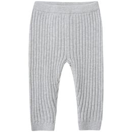 Topomini Newborn Strickleggings mit Rippstruktur