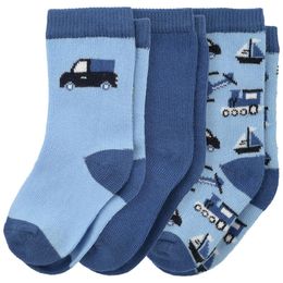 Topomini 3 Paar Baby Socken mit Bio-Baumwolle