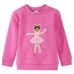 Topomini Baby Sweatshirt mit Ballerina-Applikation