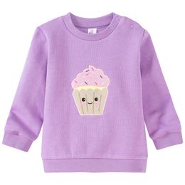 Topomini Baby Sweatshirt mit Cupcake-Applikation