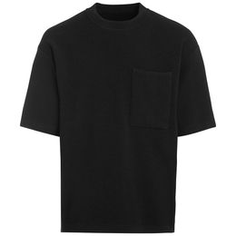 VanVaan Herren Strick-T-Shirt mit Brusttasche
