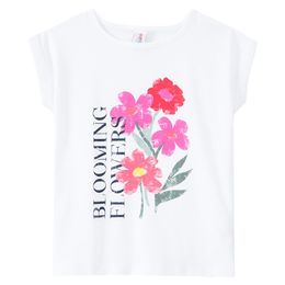 Topolino Mädchen T-Shirt mit Blumen-Print