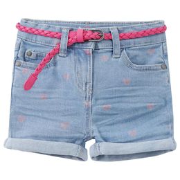 Topolino Mädchen Jeansshorts mit Gürtel