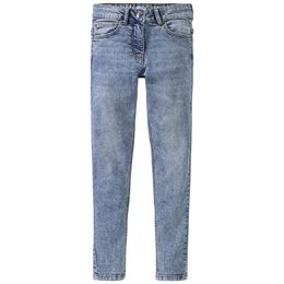 Yigga Mädchen Skinny-Jeans mit verstellbarem Bund